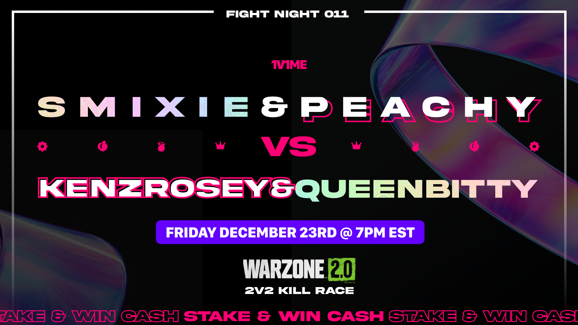 Live on 1v1Me | Fight Night 011